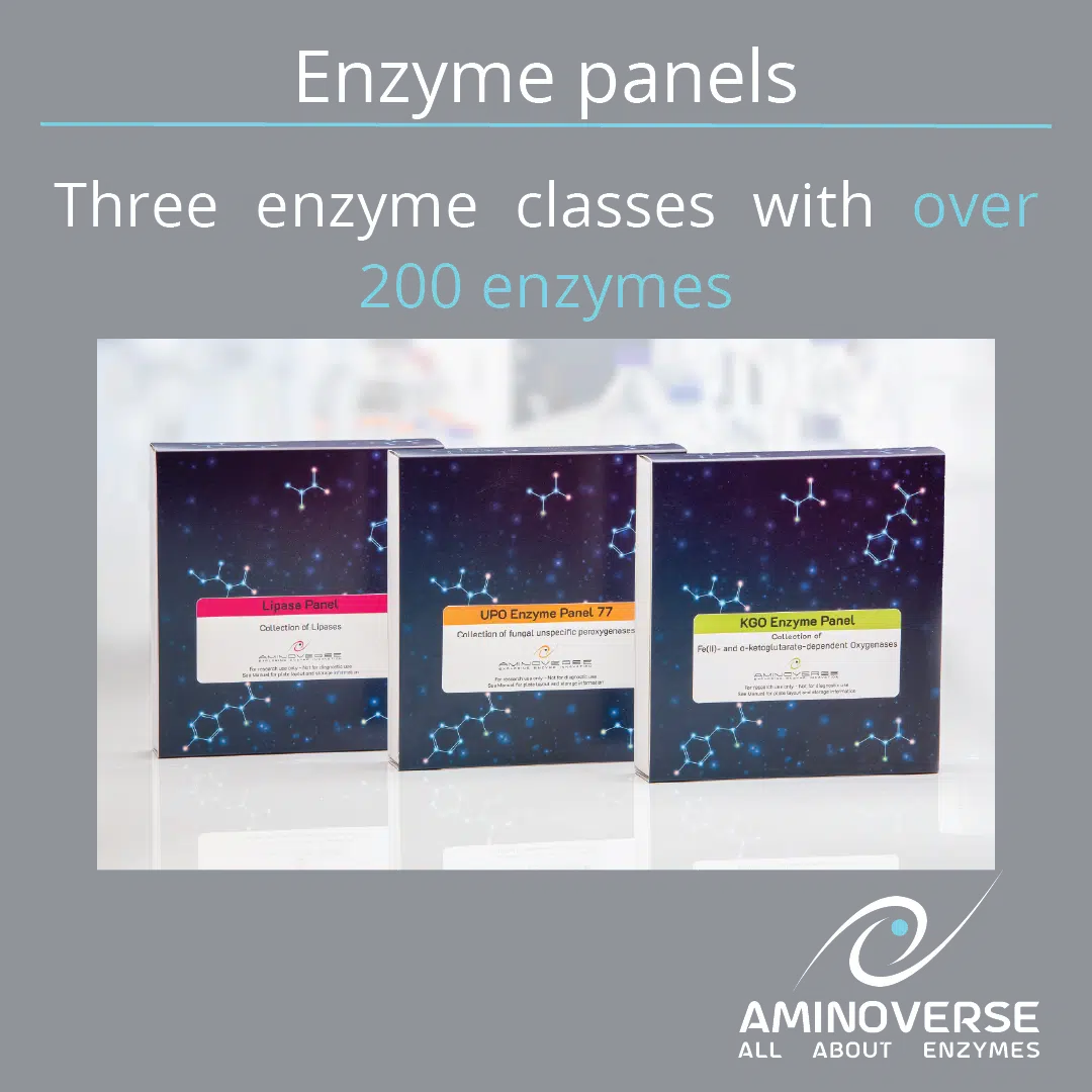 Aminoverse's enzyme products in 2025 - Aminoverse B.V.
